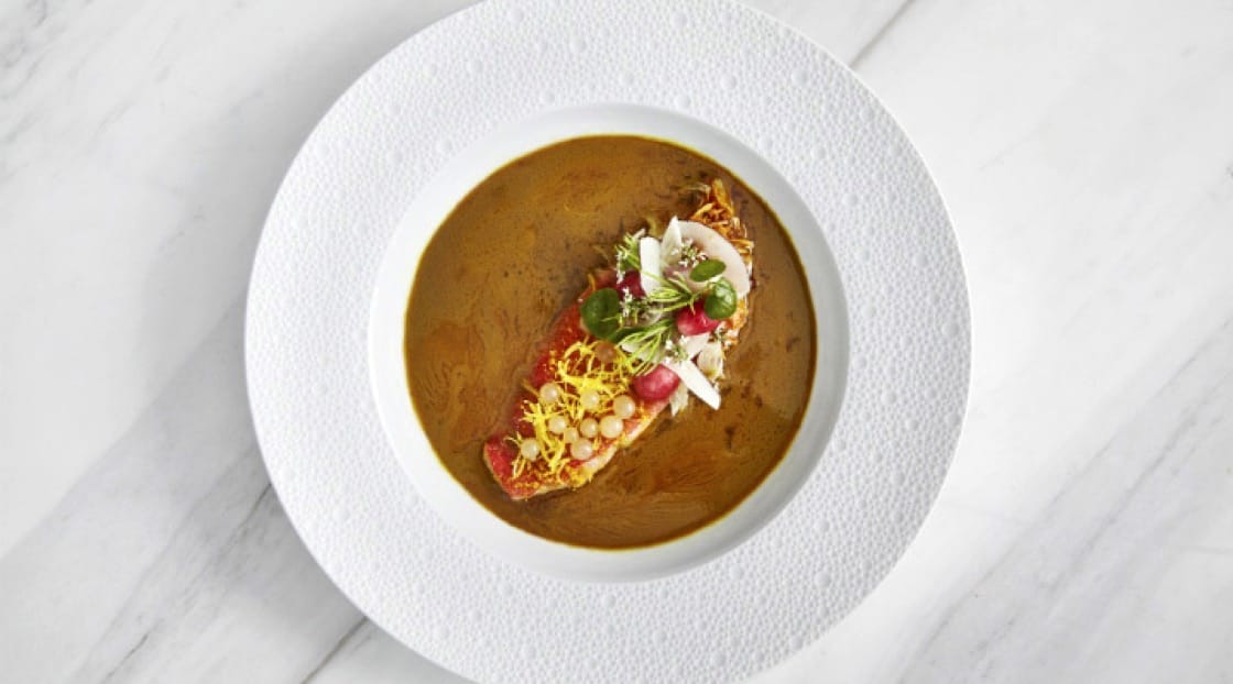 New Menu From One Michelin Star Restaurant Paste