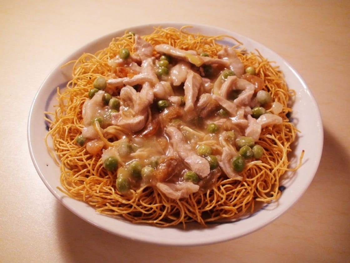 Chinese Crispy Fried Noodles