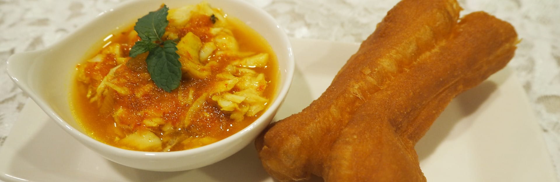 Recipe: Ikan Assam Pedas With Dough Fritters