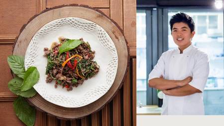 食譜：泰國與臺北米其林餐盤推薦餐廳 Baan 主廚 Chef Ton 的打拋牛肉