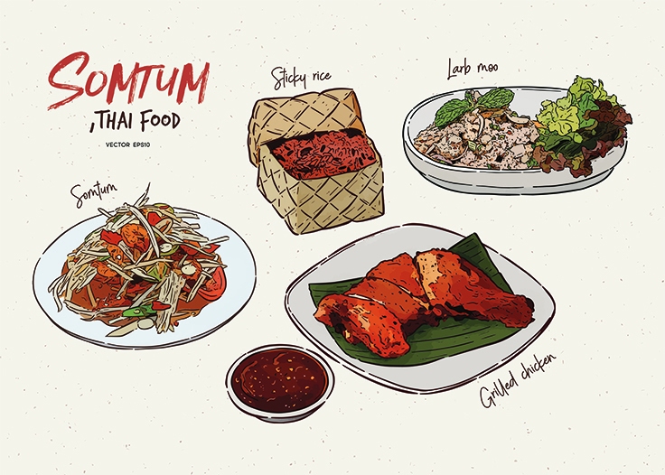 Decoding Som Tam, Thailand's Delicious Papaya Salad